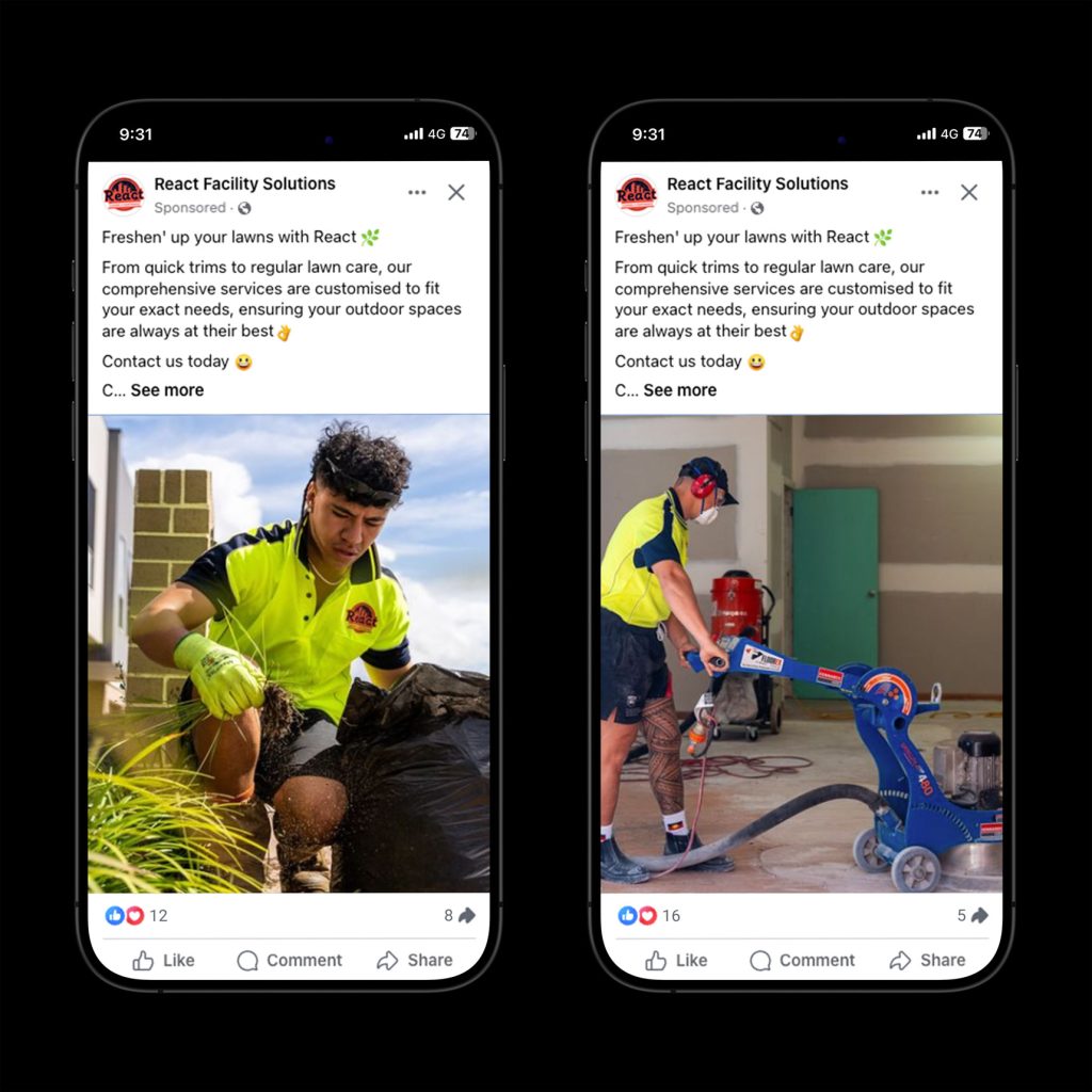 React-Ads | UNKNOWN GROUP